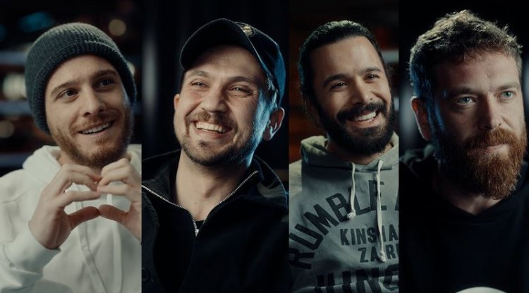 Aras Bulut Iynemli, Baris Arduc, Engin Ozturk i Kerem Bursin u istom ...